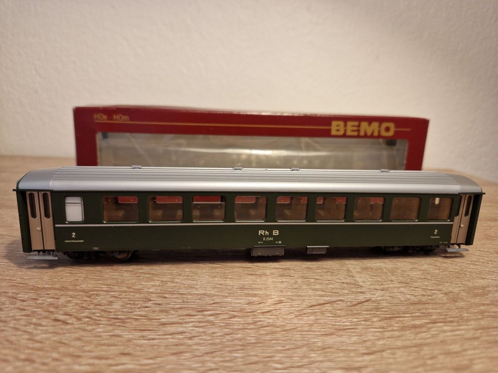 Bemo Personenwagen RhB H0m OVP NEU (Neu und originalverpackt) in St-Aubin-Sauges für CHF 49 ...