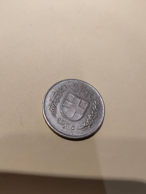 5 Franken Silber Münze 1965 Helvetia | Kaufen auf Ricardo