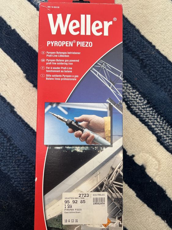 Weller Pyropen Piezo (Neu (gemäss Beschreibung)) in Basel für CHF 100 ...