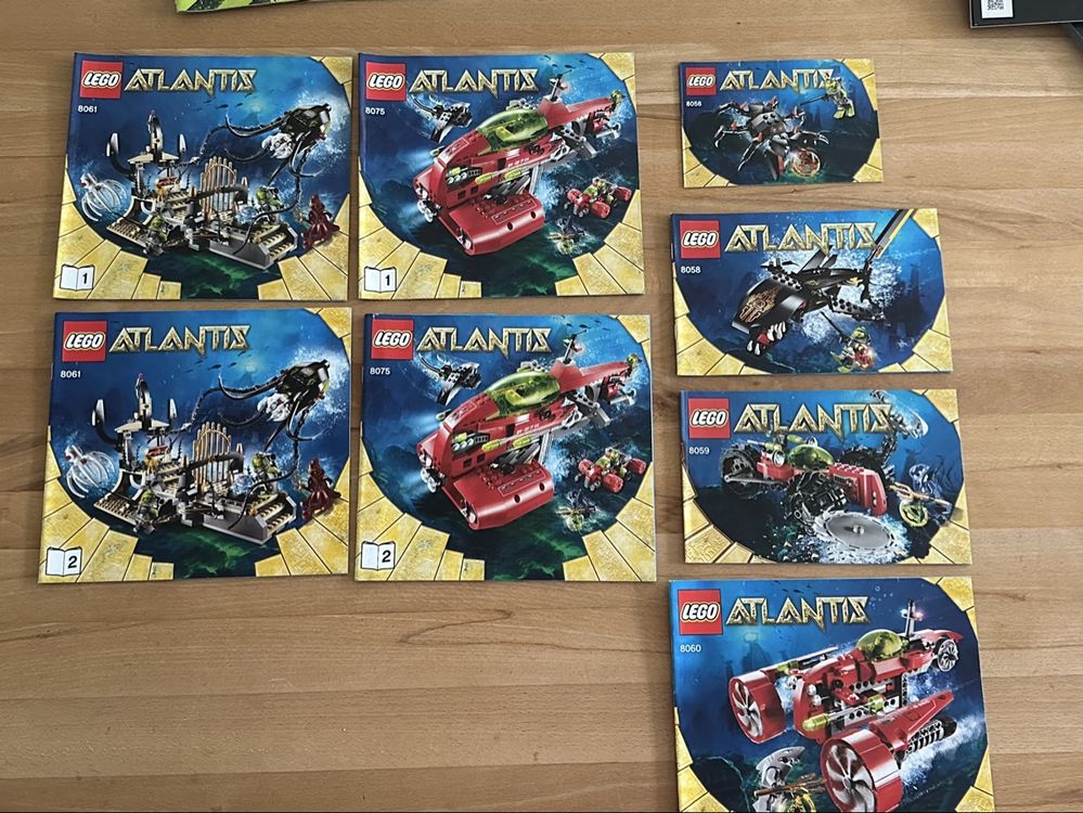 Lego Atlantis - 6 Anleitungen (Gebraucht) in Winterthur für CHF 20 ...