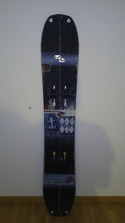 K2 Splitboard 164cm inkl. G3 Fellen und Voile canted pucks (Gebraucht ...
