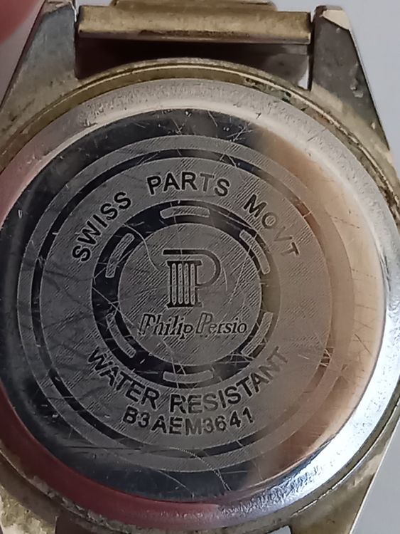 Philip Persio Quartz Armbanduhr VINTAGE | Kaufen auf Ricardo