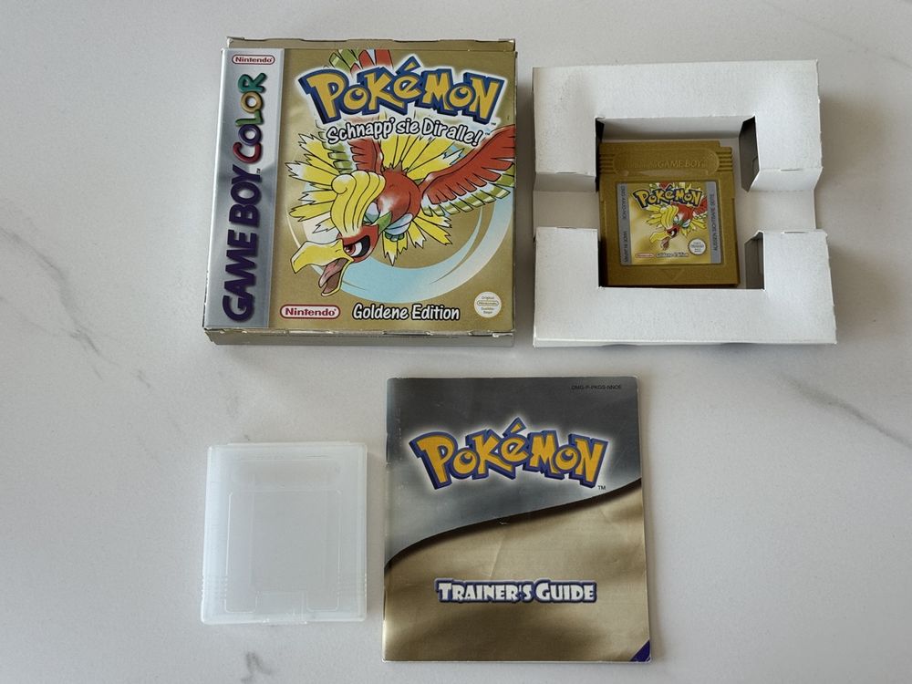 Pokemon Goldene Edition Game Boy Color - in OVP (Gebraucht) in Herznach ...
