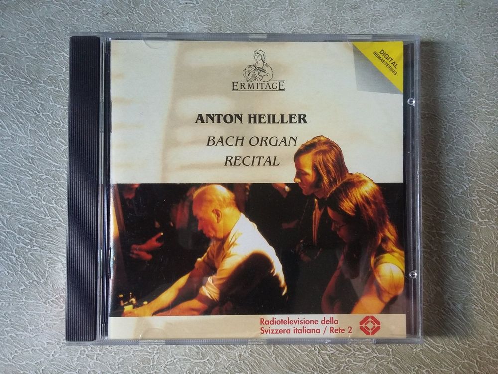 Bach / Anton Heiller – Organ Recital (cd, album) (Gebraucht) in Verscio ...