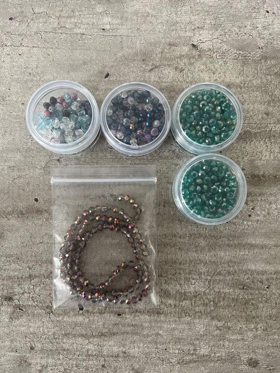 Glasschliffperlen / Glasperlen / Basteln (neu) (Neu und originalverpackt) in Menziken für CHF 5 ...