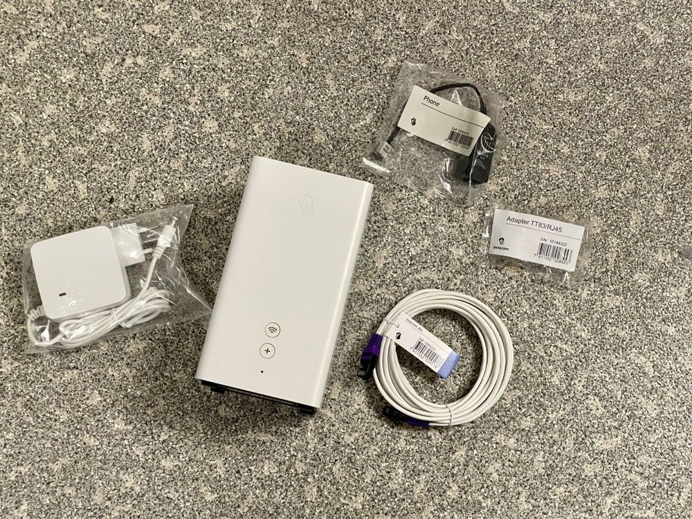 Swisscom Internet-Box 2 Router mit Zubehör (Gebraucht) in Dietikon für ...