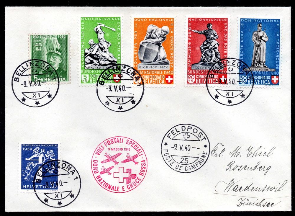 1940 Brief Sonderluftpost Rotes Kreuz | Kaufen auf Ricardo