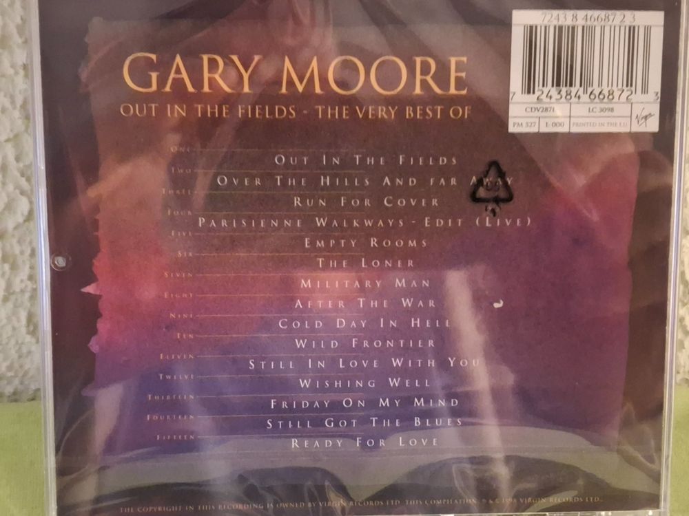 CD Gary Moore - Out in the Fields, Best / Neu Versiegelt 🛑 (Gebraucht ...
