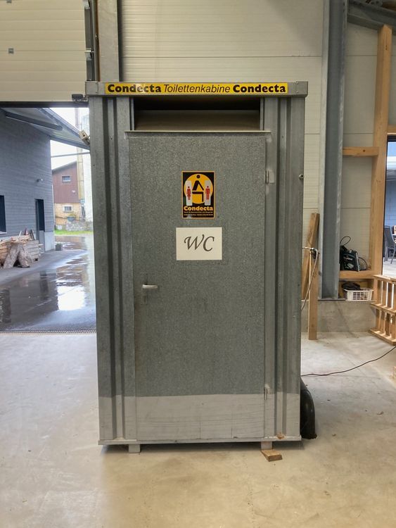 WC Container, Baustellen WC, Condecta WC | Kaufen auf Ricardo