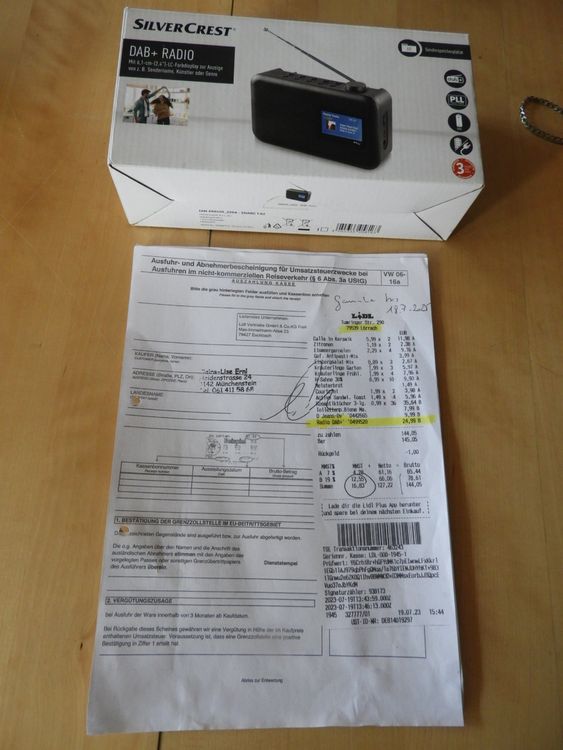 SILVER CREST DAB RADIO NOCH GARANTIE, KAUM GEBRAUCHT, NEUWER (Neu ...