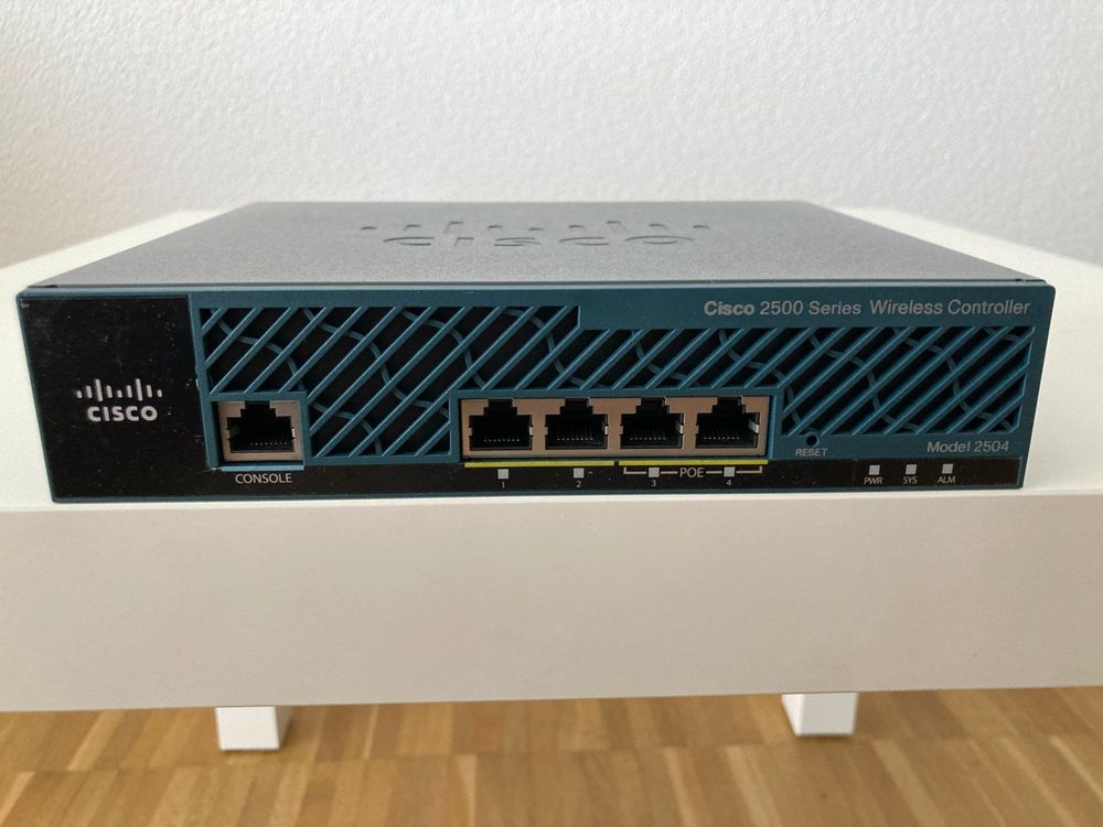 Cisco WLC 2504, 25 AP Lizenzen, Wireless Lan Controller | Acheter sur ...