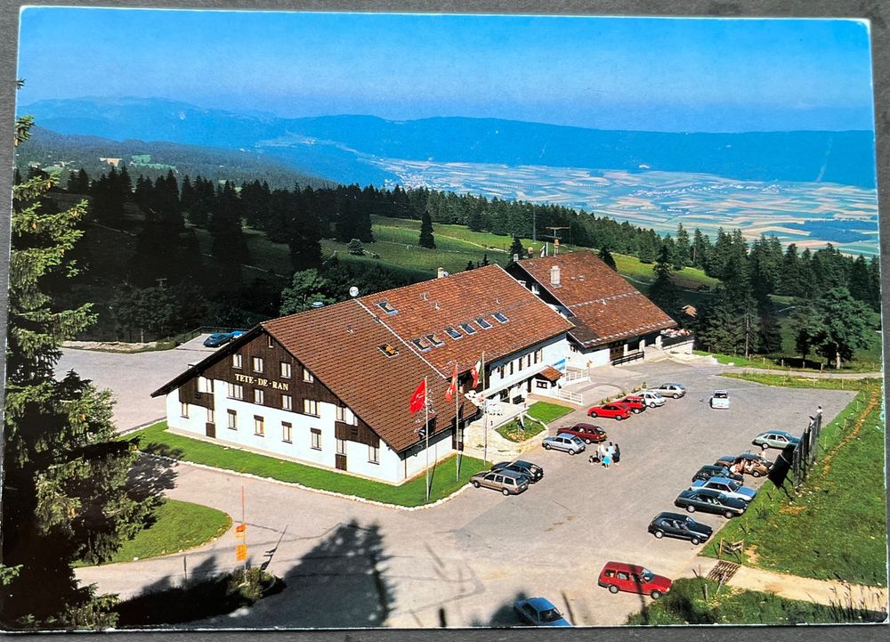 Tête-de-Ran Hôtel Restaurant familial de Montagne/Old.Autos (Gebraucht ...