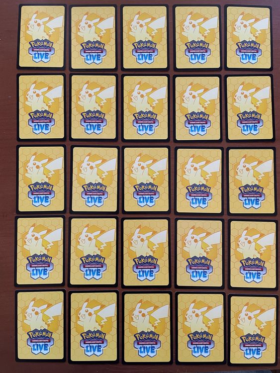 Pokemon Code Karten (25 Stk.) (Versand gratis) (Neu (gemäss ...