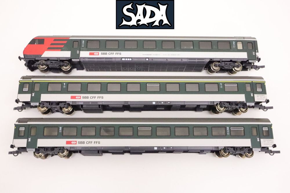 Roco 45913 SBB Set - EW IV - mit Steuerwagen, DC H0 (Gebraucht) in Basel für CHF 106 – mit ...