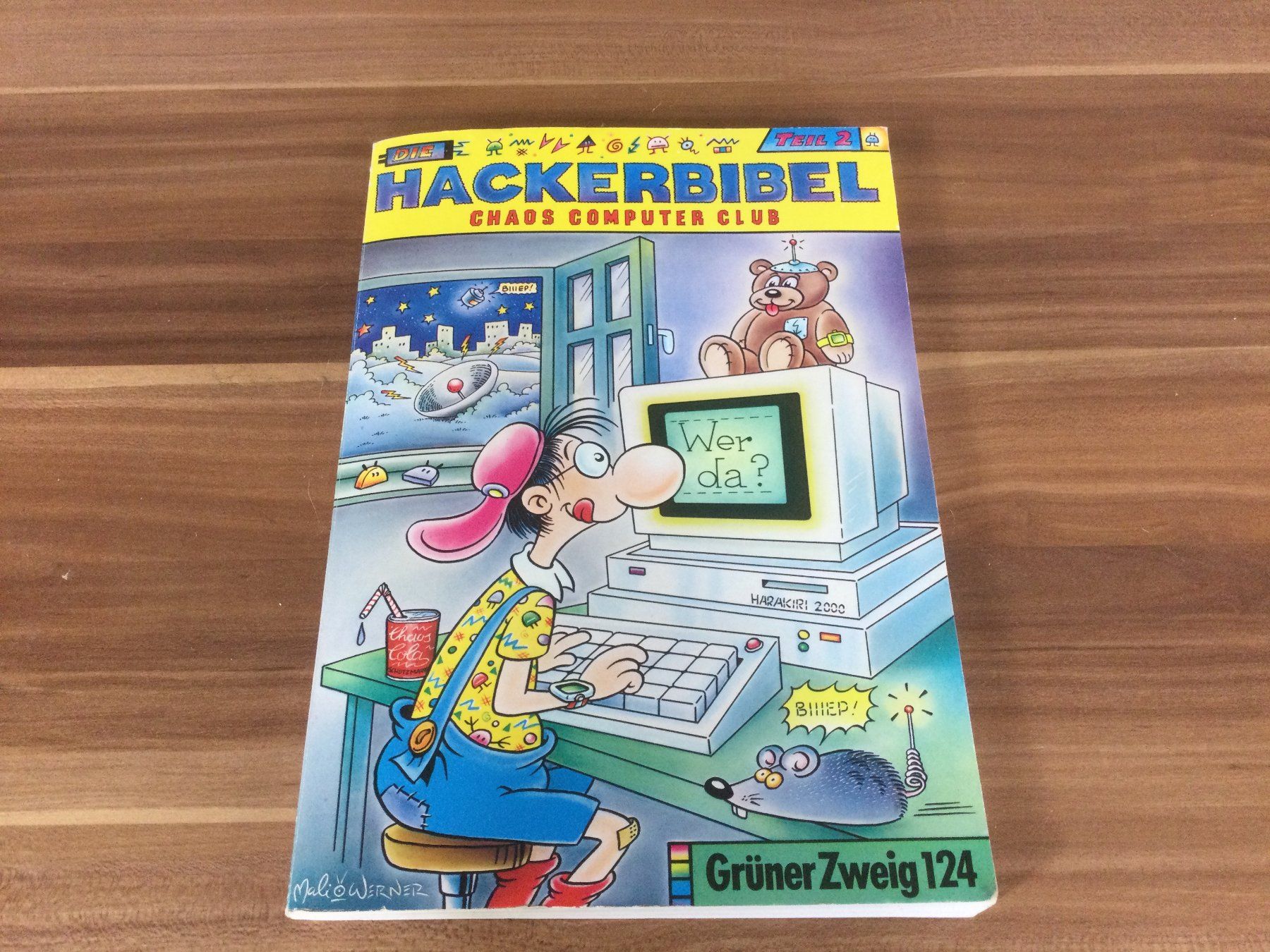 Heft Hackerbibel Teil 2 Chaos Computer Clup von 1988 (Gebraucht) in ...