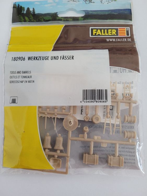 FALLER H0 180906 WERKZEUGE UND FÄSSER | Kaufen auf Ricardo