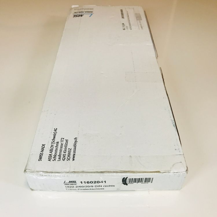 Türschloss + Schliesszylinder MSL Tribloc 1822 (Neu (gemäss Beschreibung)) in luzern für CHF 240 ...