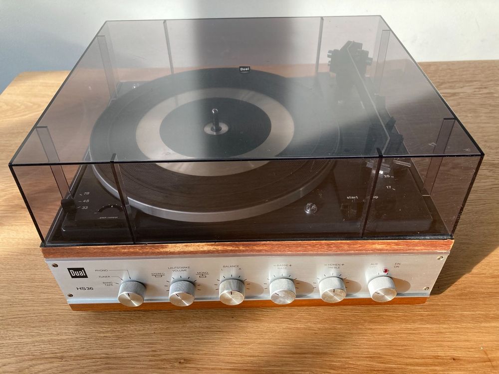 Plattenspieler Dual HS 36 mit integrierten Verstärker (Gebraucht) in ...