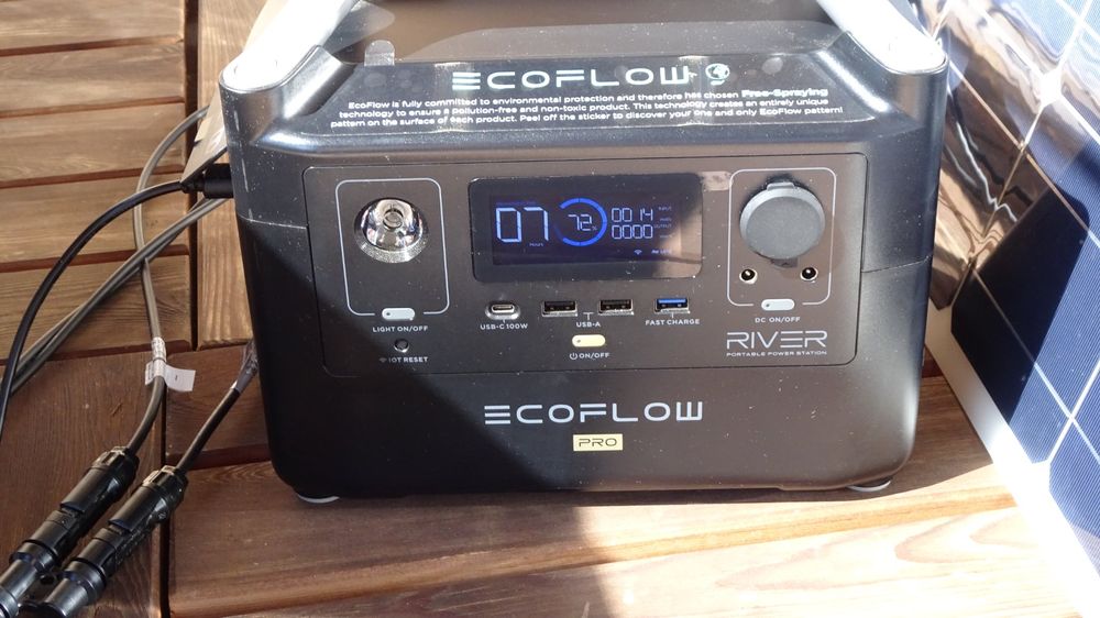 Portable Energiebox Ecoflow River Pro 720Wh 600W Inverter (Gebraucht ...