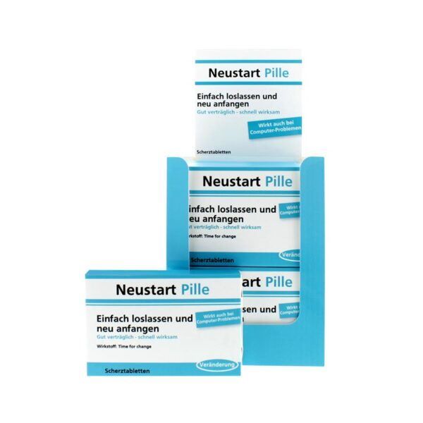 Scherztabletten Neustart-Pille | Kaufen auf Ricardo