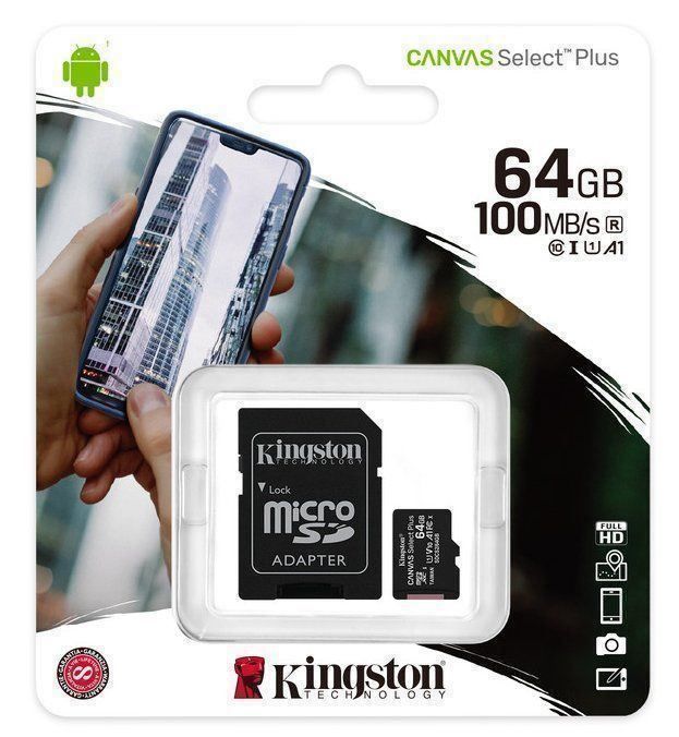 Kingston MicroSD 64GB CANVAS Select Plus | Kaufen auf Ricardo