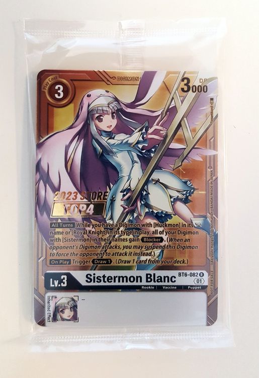 Digimon Store Championship 2023 Wave 1 Top 4 set EN | Kaufen auf Ricardo