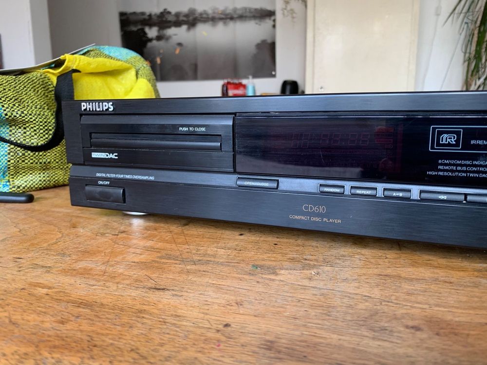 CD Player Philips CD610 funktioniert einwandfrei (Gebraucht) in ...