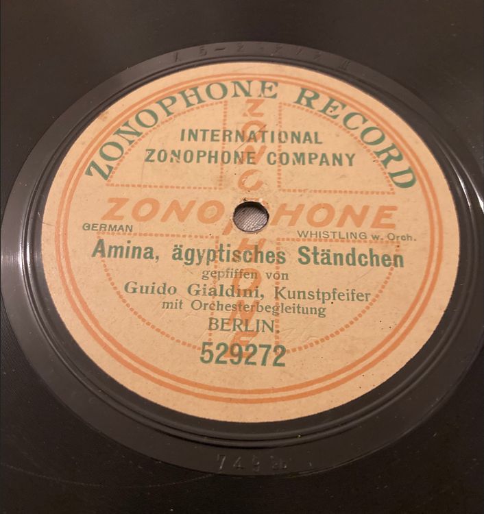 Guido Gialdini-Kunstpfeifer-Schellack-10“-78RPM (Gebraucht) in Stans ...
