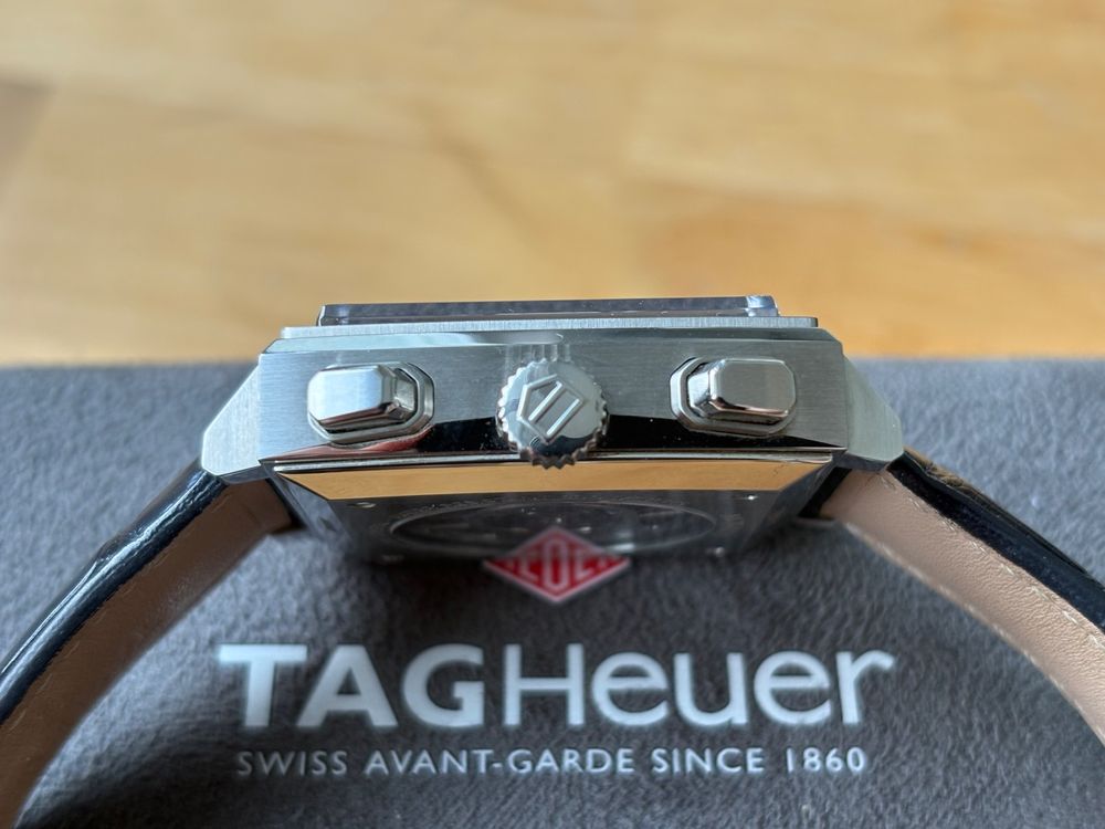 Tag Heuer Monaco Steve McQueen Ref. CAW 2111 (Gebraucht) in Birsfelden ...