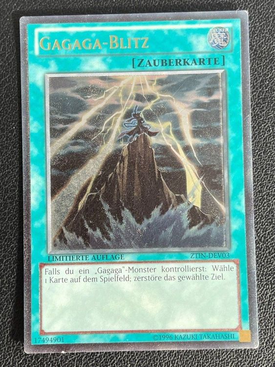 ZTIN-DEV03 Gagaga - Blitz Ultimate Rare Limited Edition (Neu (gemäss Beschreibung)) in Uster für ...