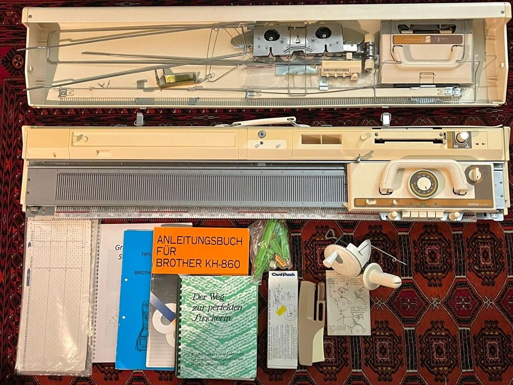 Strickmaschine Brother kh 860 (Gebraucht) in Niederbuchsiten für CHF 400 – nur Abholung auf ...