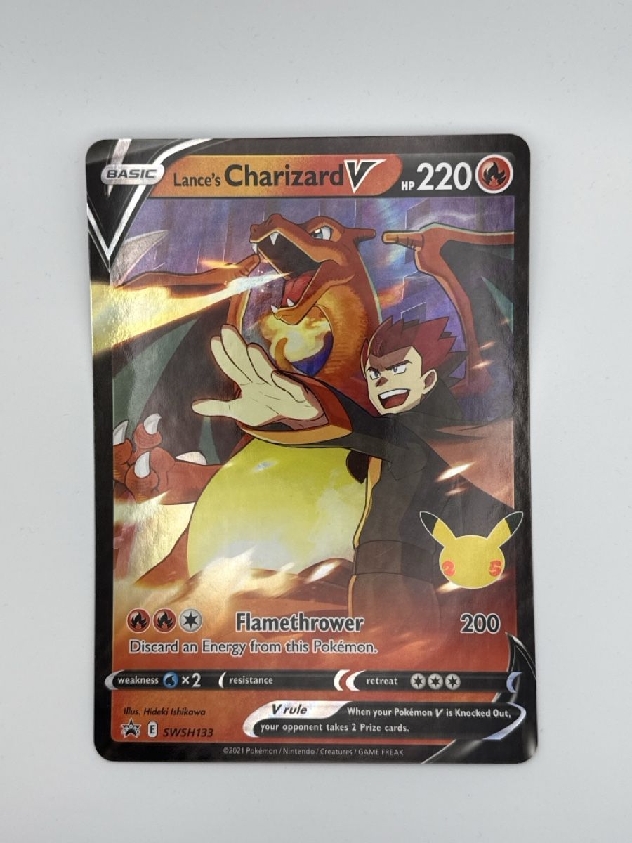 Lances Glurak V - SWSH133 - Promo - Pokemon Karte 🔥Top🔥 EN (Neu (gemäss ...