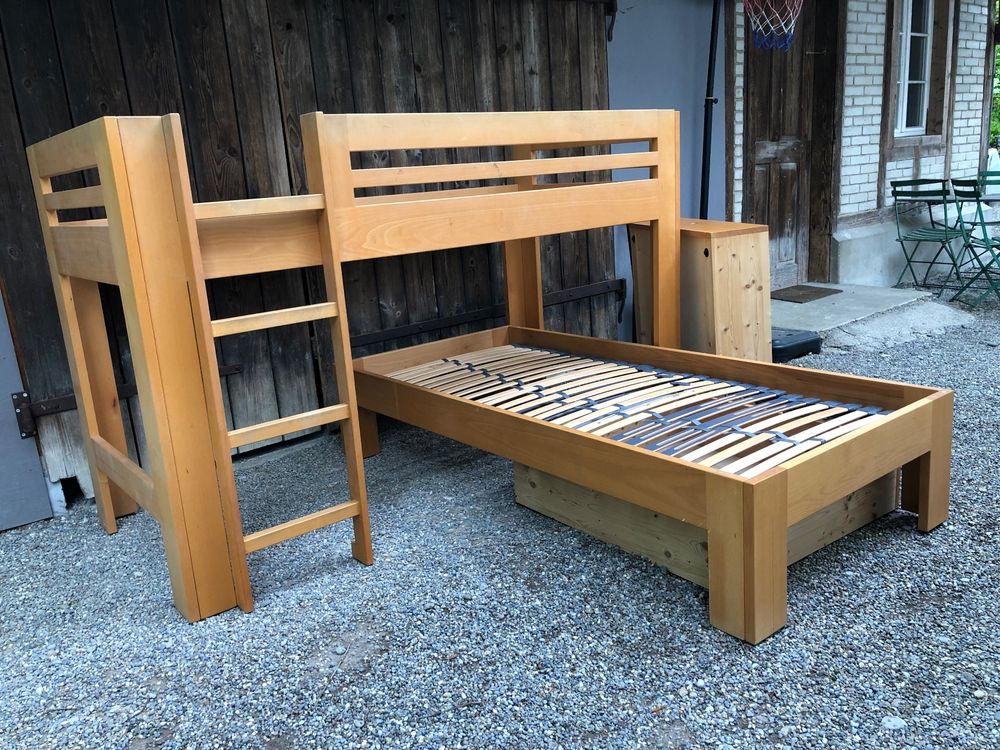 Hochwertiges Stockbett mit Schubladen (Einzelanfertigung) (Gebraucht ...