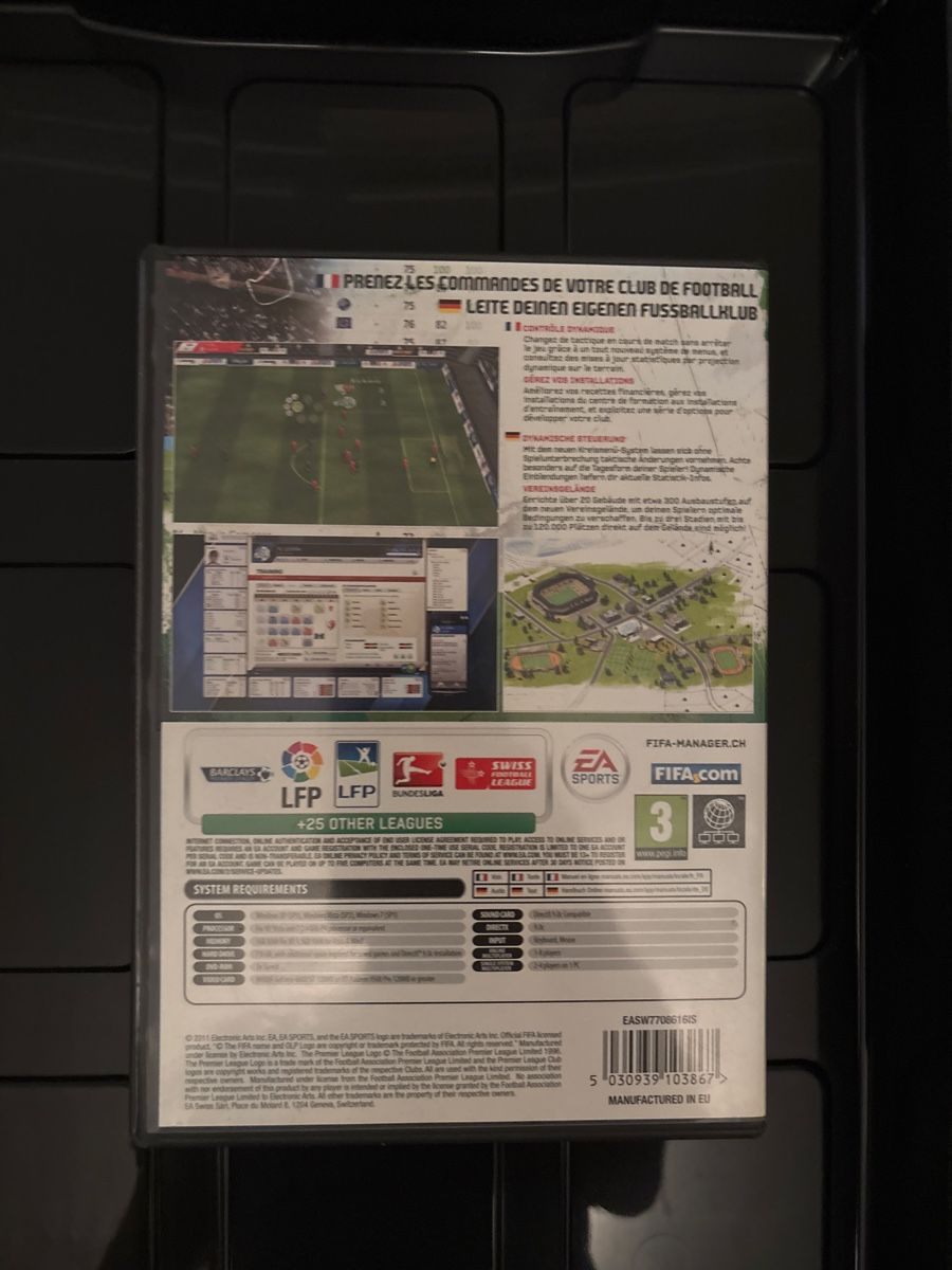 FIFA Manager 12 PC DVD-ROM - Dein Fussballtraum wartet! (Gebraucht) in ...