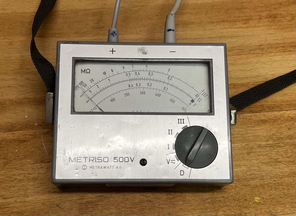 Metriso 500V Isomessgerät von Metrawatt (Gebraucht) in Frauenfeld für ...