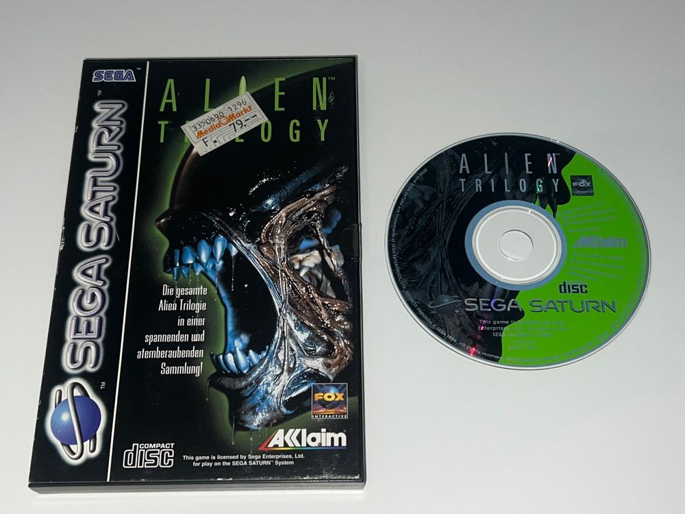 Sega Saturn Spiel - Alien Trilogy (OVP) | Kaufen auf Ricardo