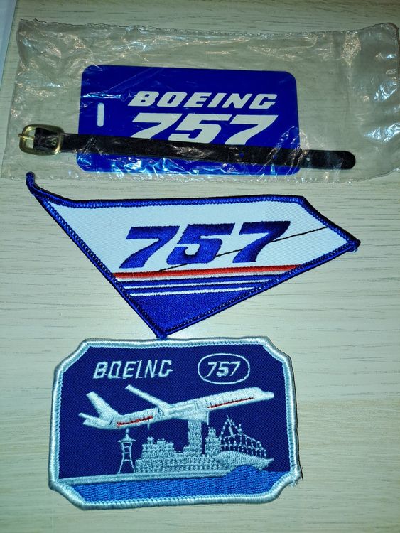 Boeing 757 badge / Patch * | Kaufen auf Ricardo