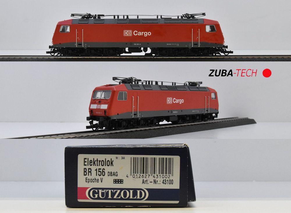 Gützold 43100 Dampflok BR 156 DB Analog mit OVP (Gebraucht) in St ...
