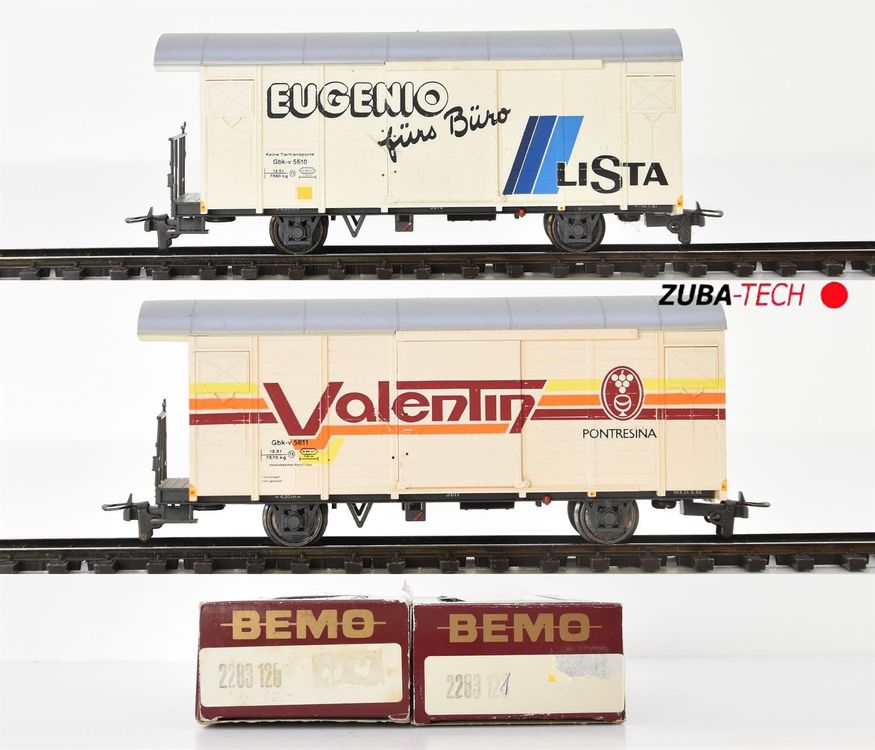 Bemo 2x Güterwagen der RhB H0m GS OVP (Gebraucht) in St. Gallen für CHF 19 – mit Lieferung auf ...