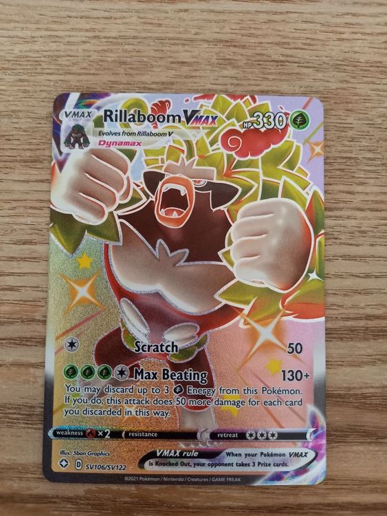 Shiny Rillaboom Vmax (Neu (gemäss Beschreibung)) in Seedorf UR für CHF ...