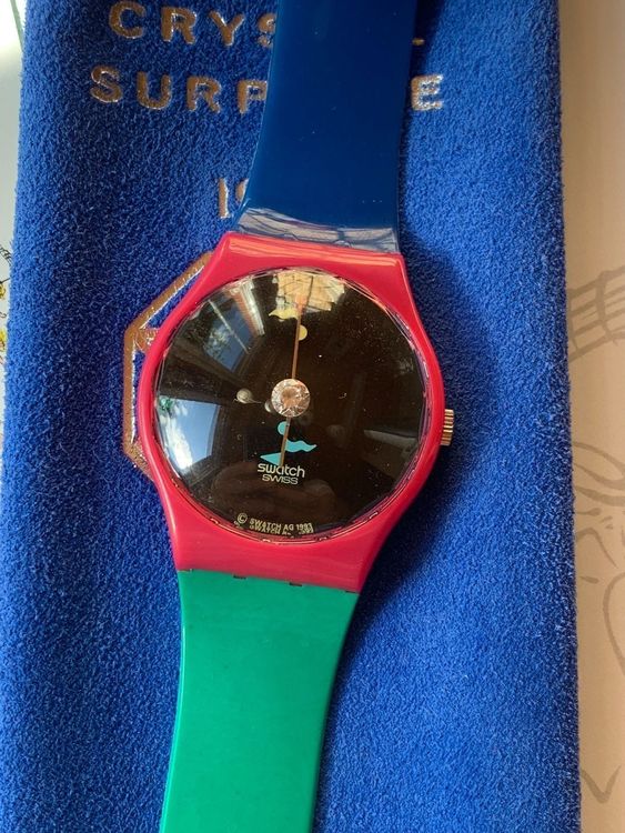 SWATCH *CRYSTAL SURPRISE* GZ129*1994*Neu und COLLECTOR (Neu und ...