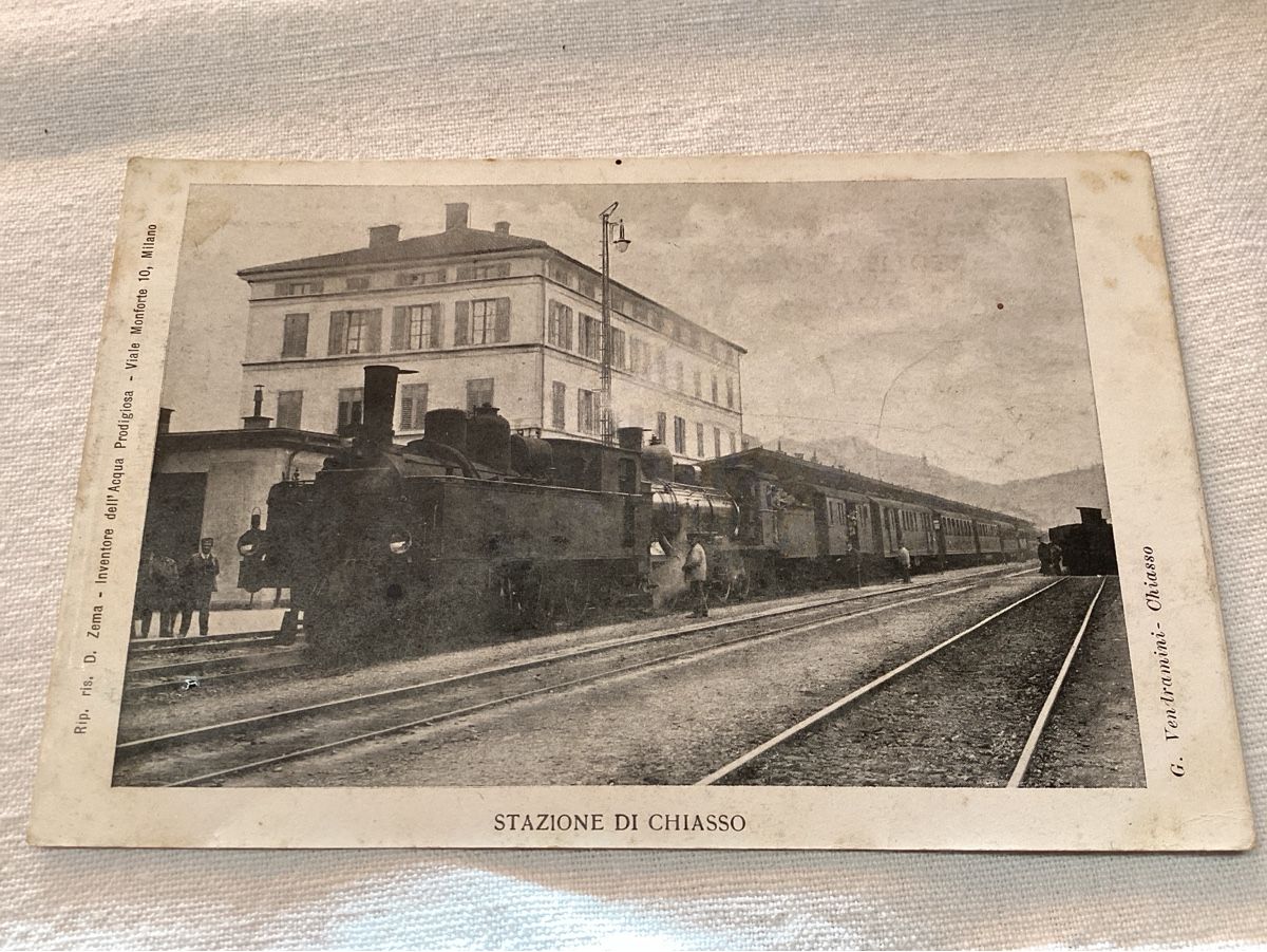 CHIASSO STAZIONE LOCOMOTIVE A VAPEUR CARTE RARE (Gebraucht) in Luc (Ayent) für CHF 35 – mit ...