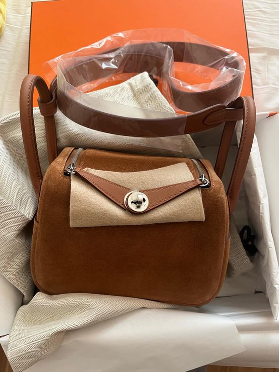 Hermès Mini Lindy Grizzly (Neu und originalverpackt) in Genève für CHF ...