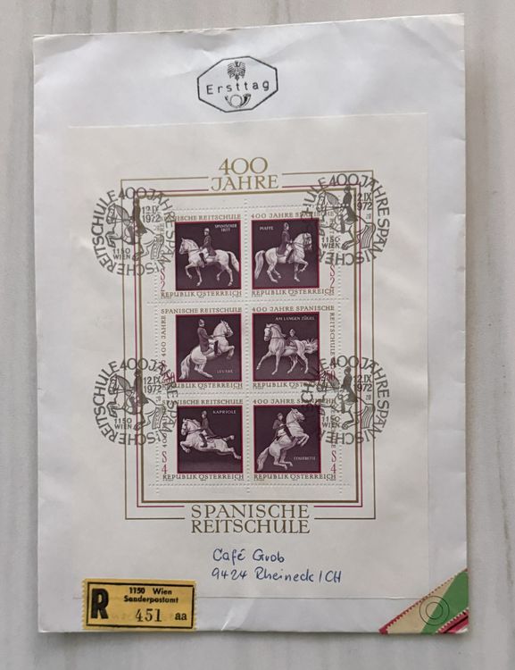 FDC Block-Brief 1972 (Gebraucht) in Münchwilen TG für CHF 1 – mit Lieferung auf Ricardo kaufen