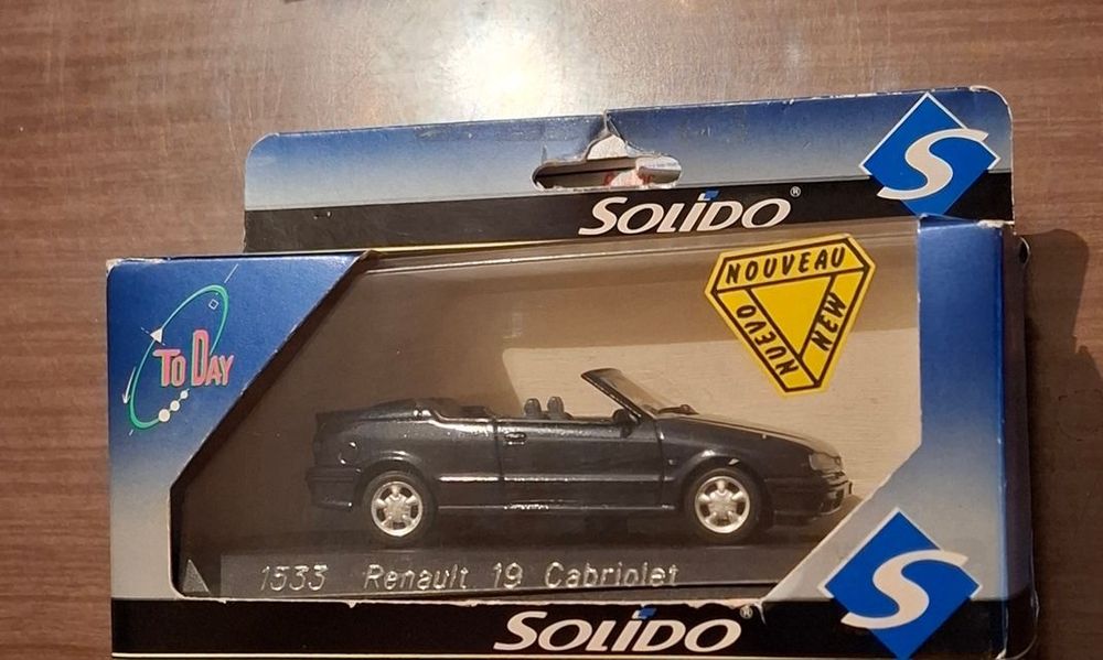 Solido Renault 19 Cabriolet und MAN Truck OVP (Neu und originalverpackt ...