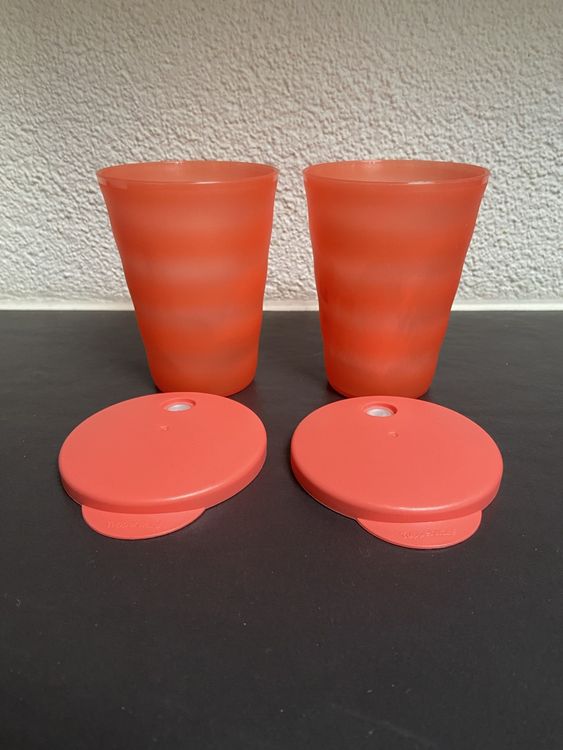 Becher mit Deckel von Tupperware | Kaufen auf Ricardo