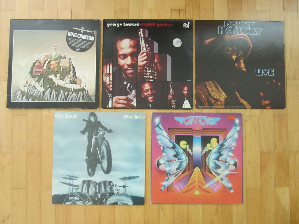 5 verschiedene Platten "ROCK / JAZZ / FUNK / SOUL" (P) (Gebraucht) in ...