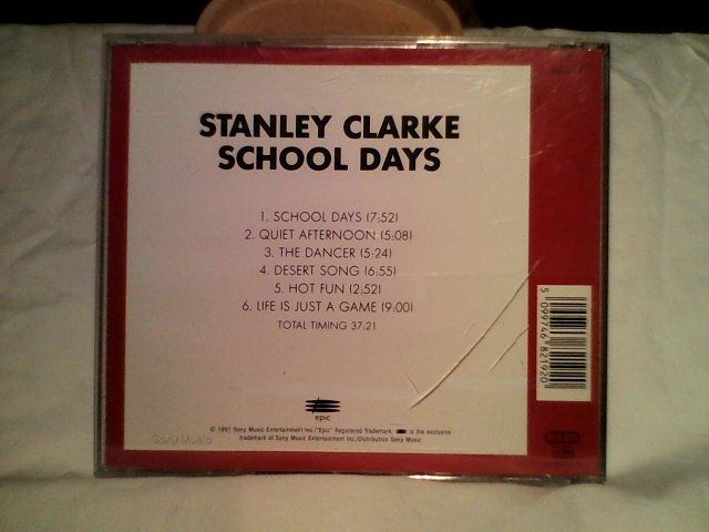 Stanley Clarke - School Days CD - Jazz-Funk Klassiker! (Gebraucht) in ...