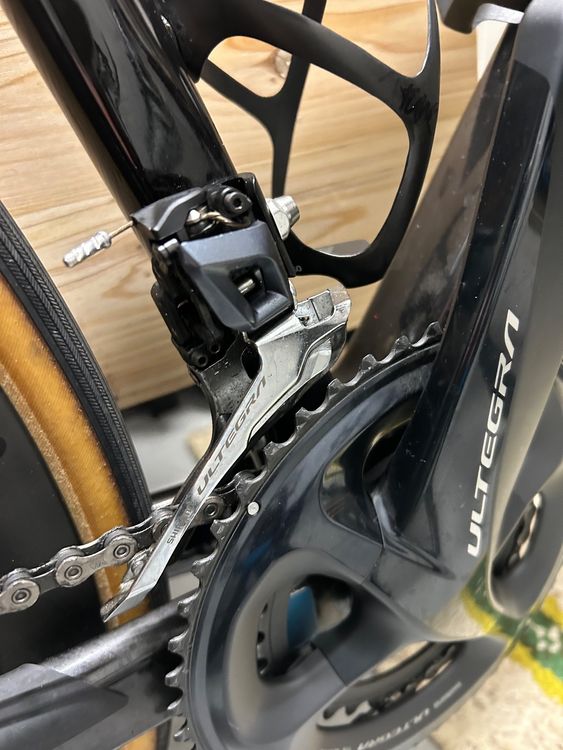 Shimano Ultegra R8000 Umwerfer Einstellen