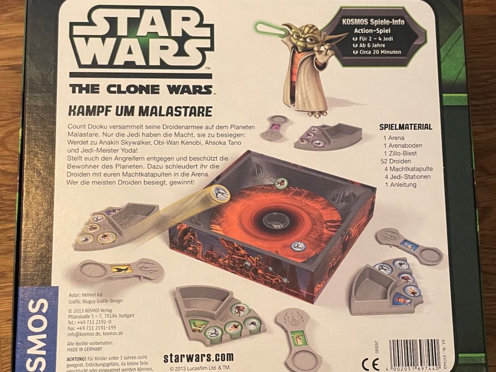 Star Wars: The Clone Wars - Kampf um Malastare, Kosmos Spiel (Gebraucht ...